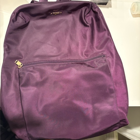 Tumi | Bags | Tumi Purple Backpack | Poshmark